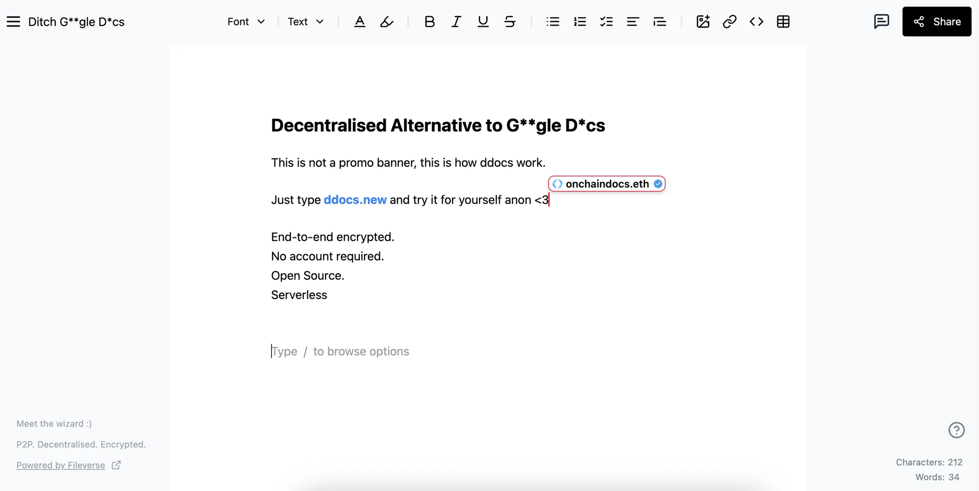 DDocs Slides Decentralized Secure Alternative To Google Slides ddocs-slides-decentralized-secure-alternative-to-google-slides